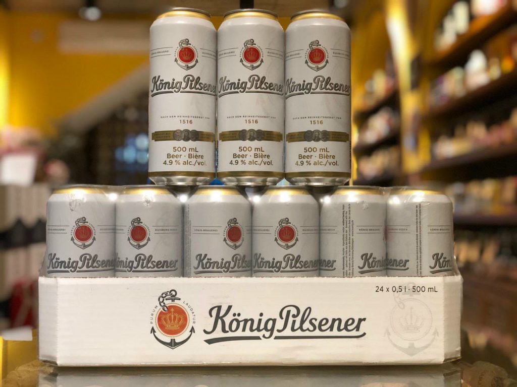 Bia Đức Konig Pilsener 4,9% - Sàn Đồ Uống 24h