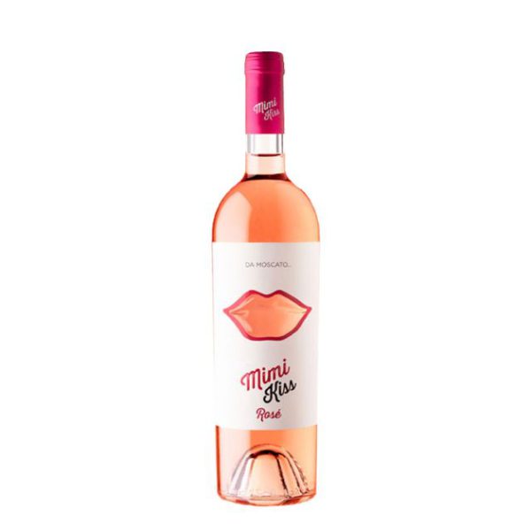 Moscato Mini Kiss Rose - Vang Hồng Hương Vị Dịu Êm - Sàn Đồ Uống 24h