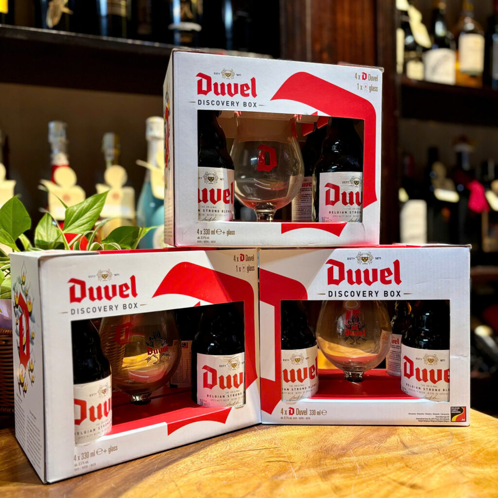 Bia Bỉ Duvel Chai Thủy Tinh - Set 4 chai tặng 1 ly - Nồng độ 8,5% - Sàn ...